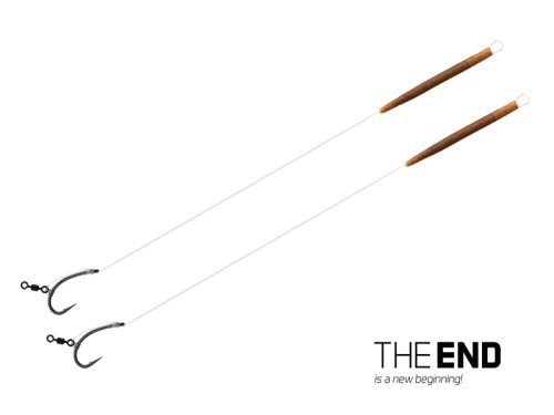 Delphin - THE END D-Rig kötött horog / 2db - FishingWorld